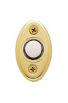 Baldwin Solid Brass Illuminated Door Bell Buttons